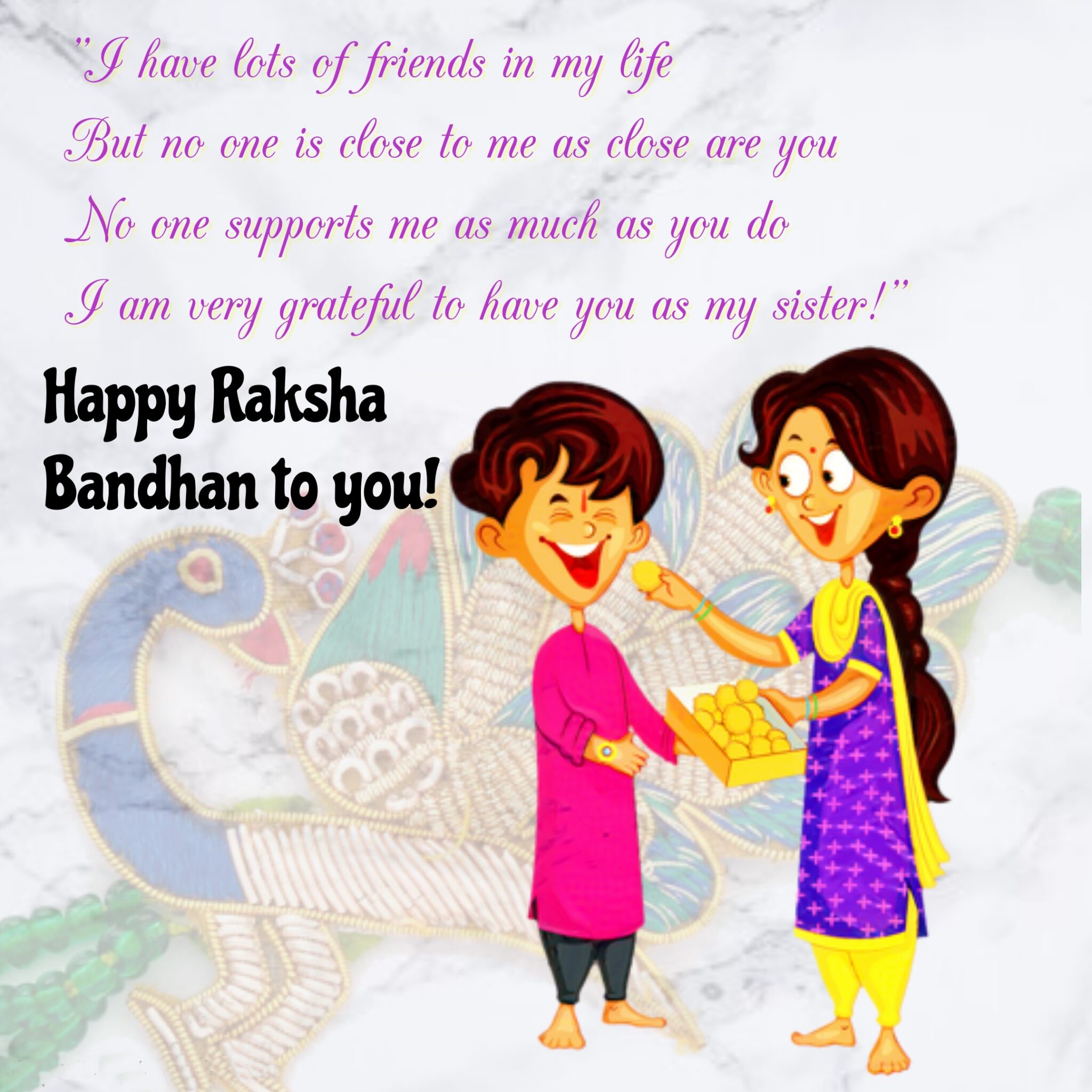 150+ Rakhi Messages, Wishes, Quotes for Brother and Sister