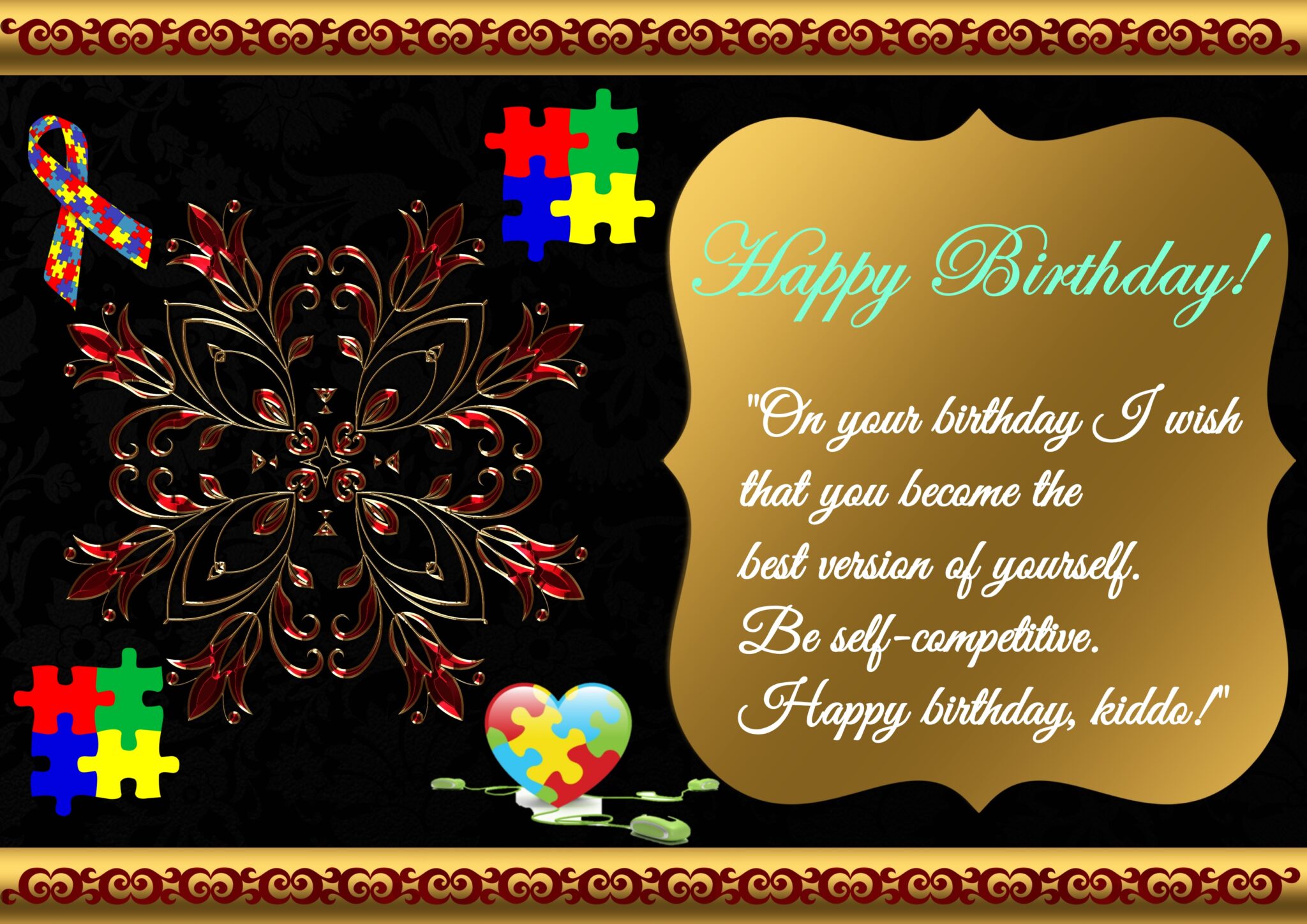 Birthday wishes for kids with Special Needs, Autistic, Down Syndrome ...