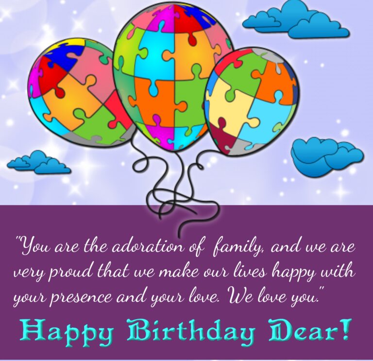 Birthday wishes for kids with Special Needs, Autistic, Down Syndrome ...