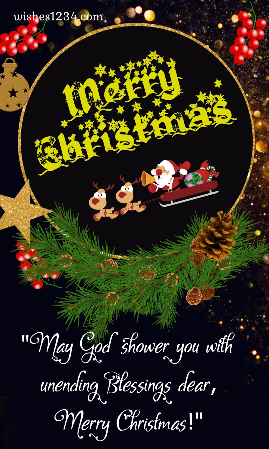Merry Christmas Wishes, Messages and Greetings with Images