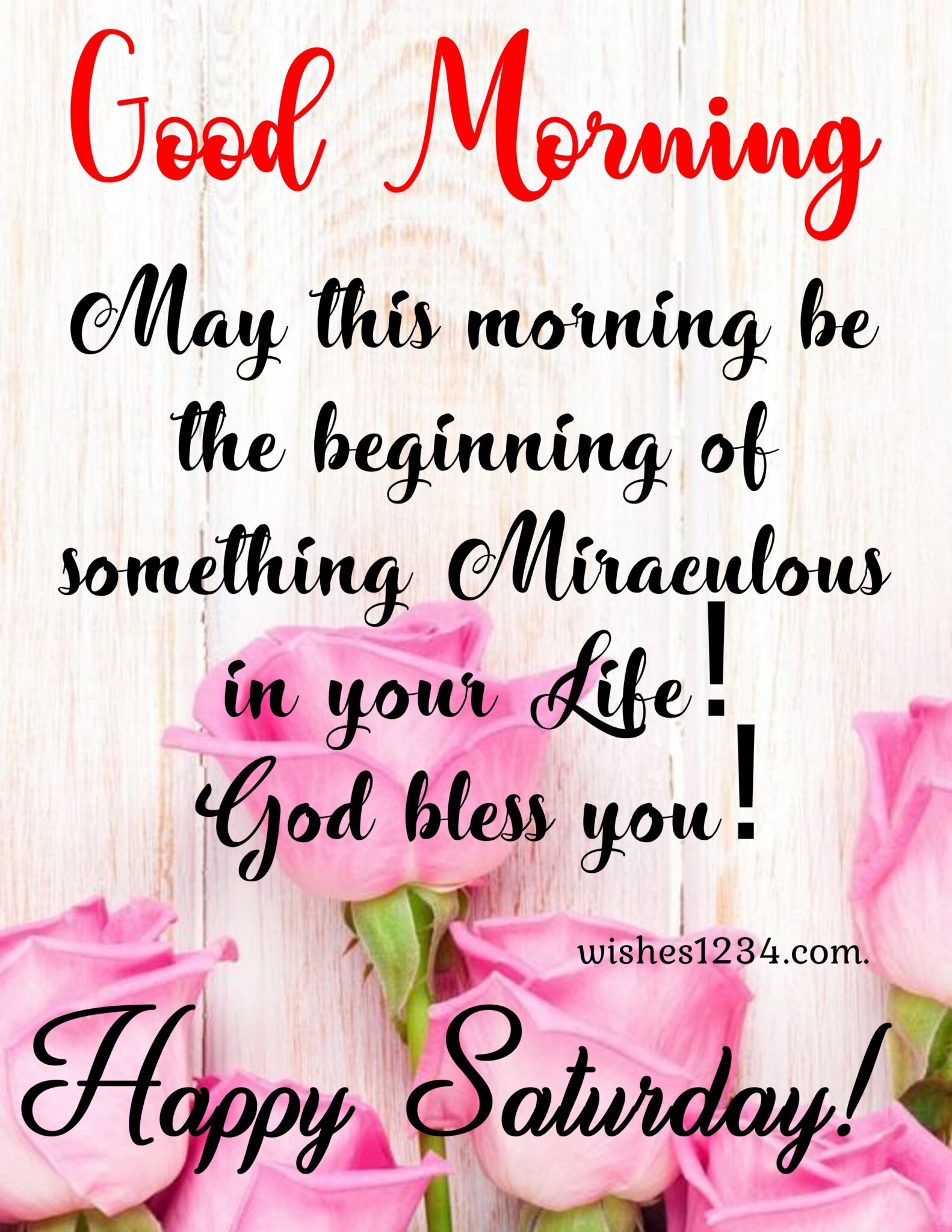 50+ Happy Saturday quotes and blessings images