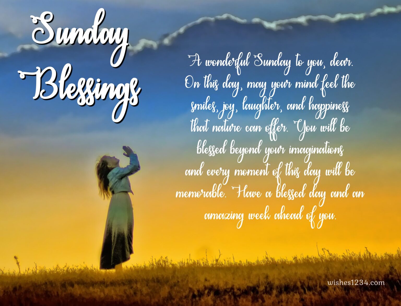 200 Happy Sunday Sunday Blessings Quotes Images wishes