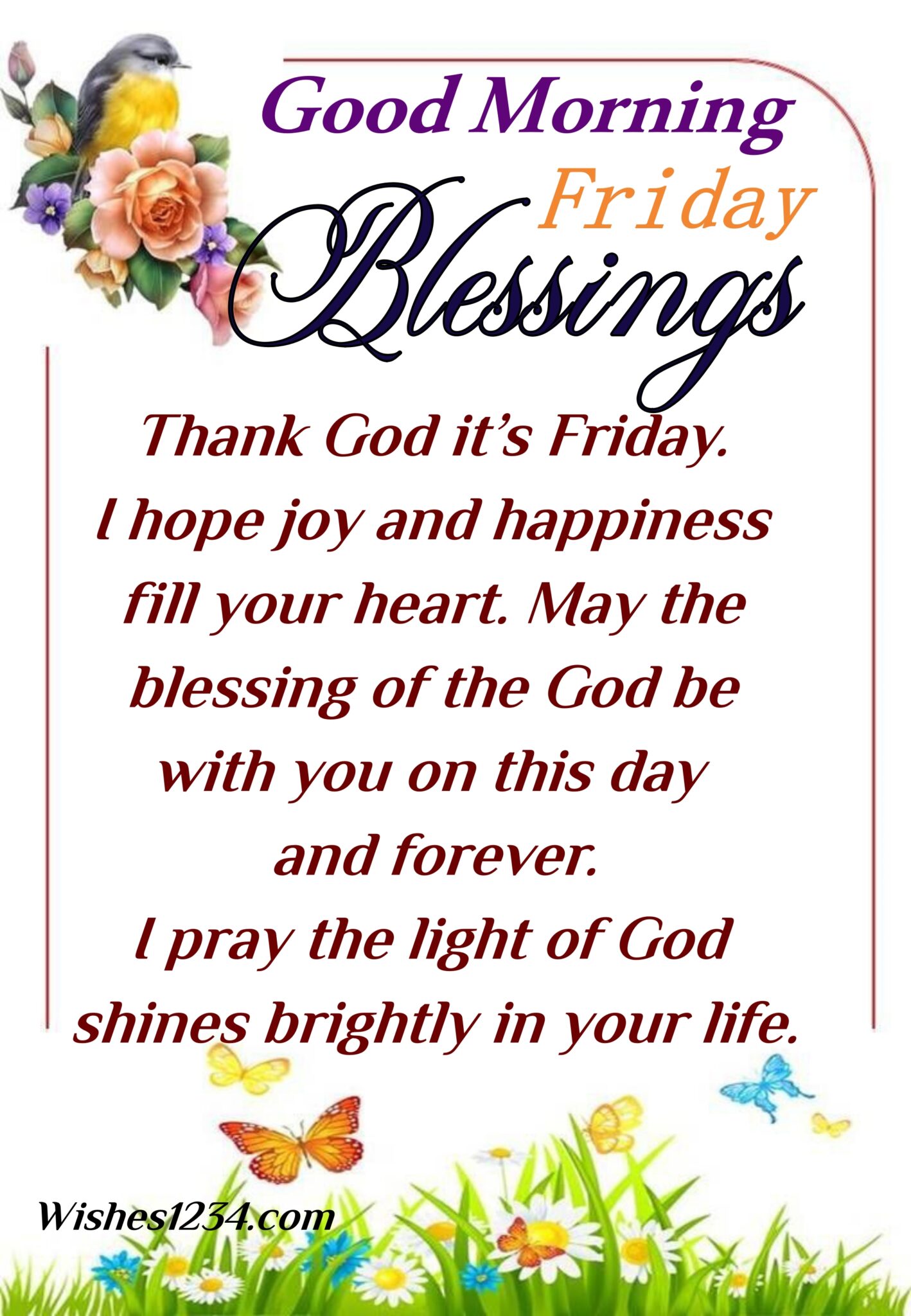 Friday Prayer | Friday Positive quote | Friday blessings and prayers