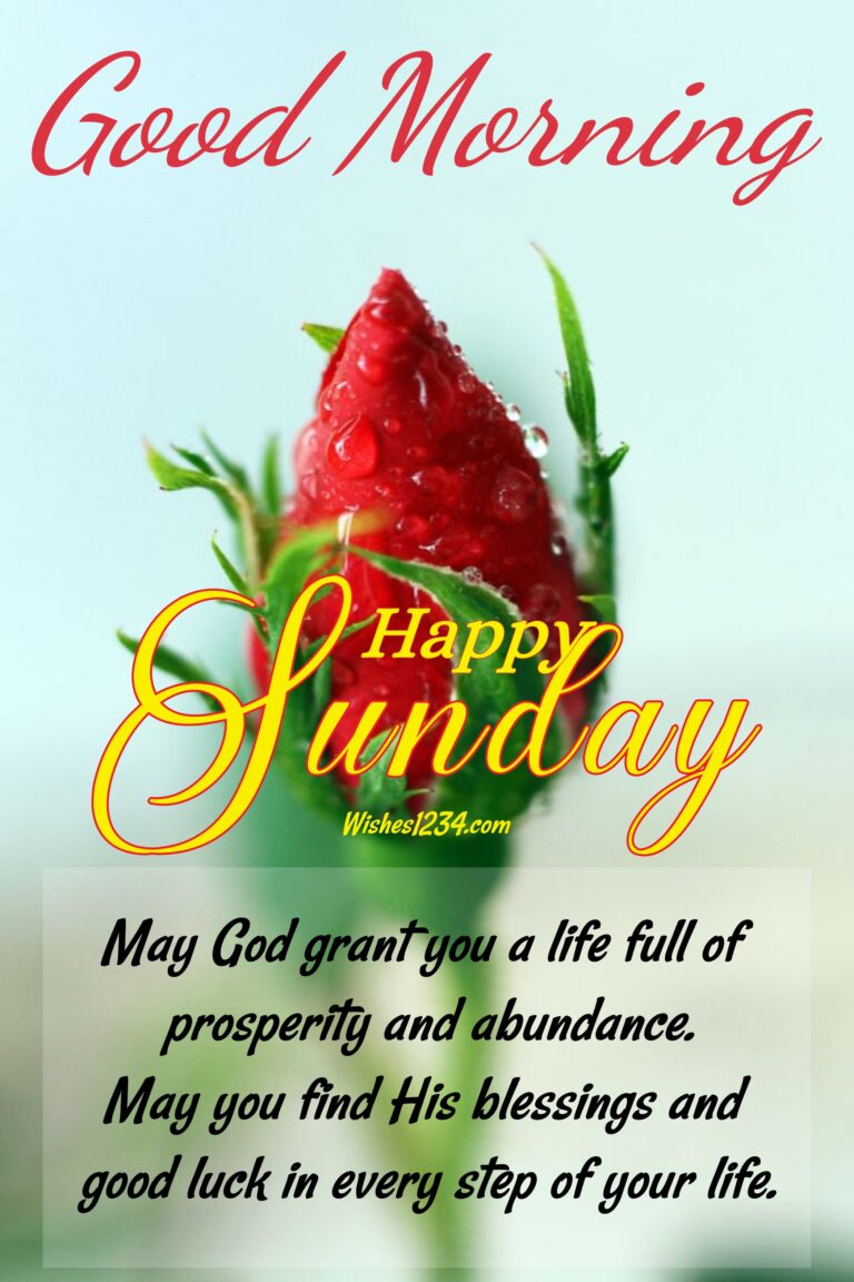 150+ Sunday blessings quotes, images, and short prayers
