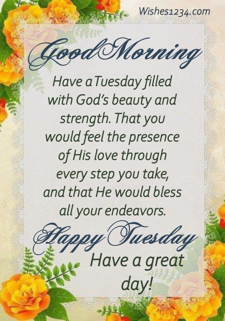 120 Tuesday Quotes and Blessings with images to stay Motivated