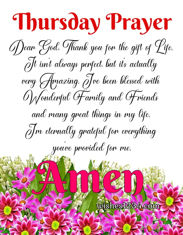50+ Thursday morning quotes and Thursday blessings with images
