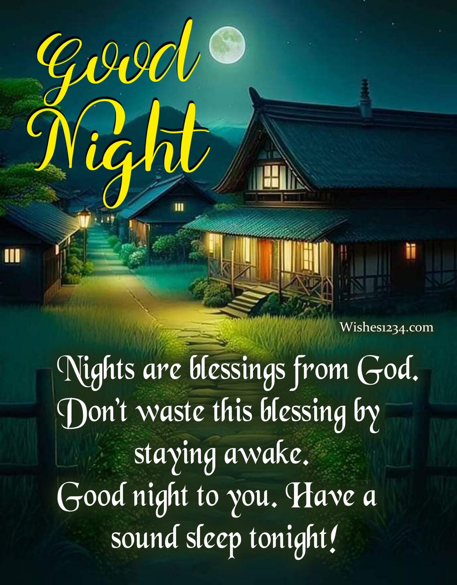 Good Night Images | Good Night Blessings - wishes1234