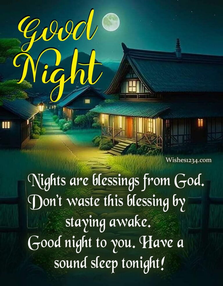 Good Night Images | Good Night Blessings - wishes1234