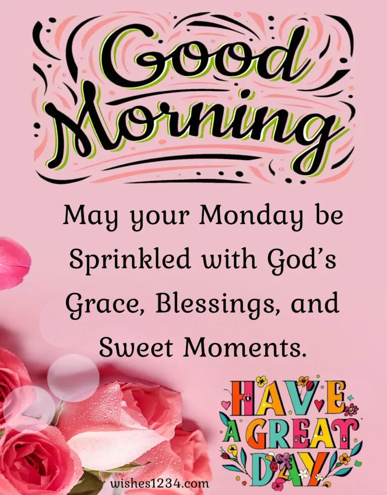 75+ Monday Blessings images