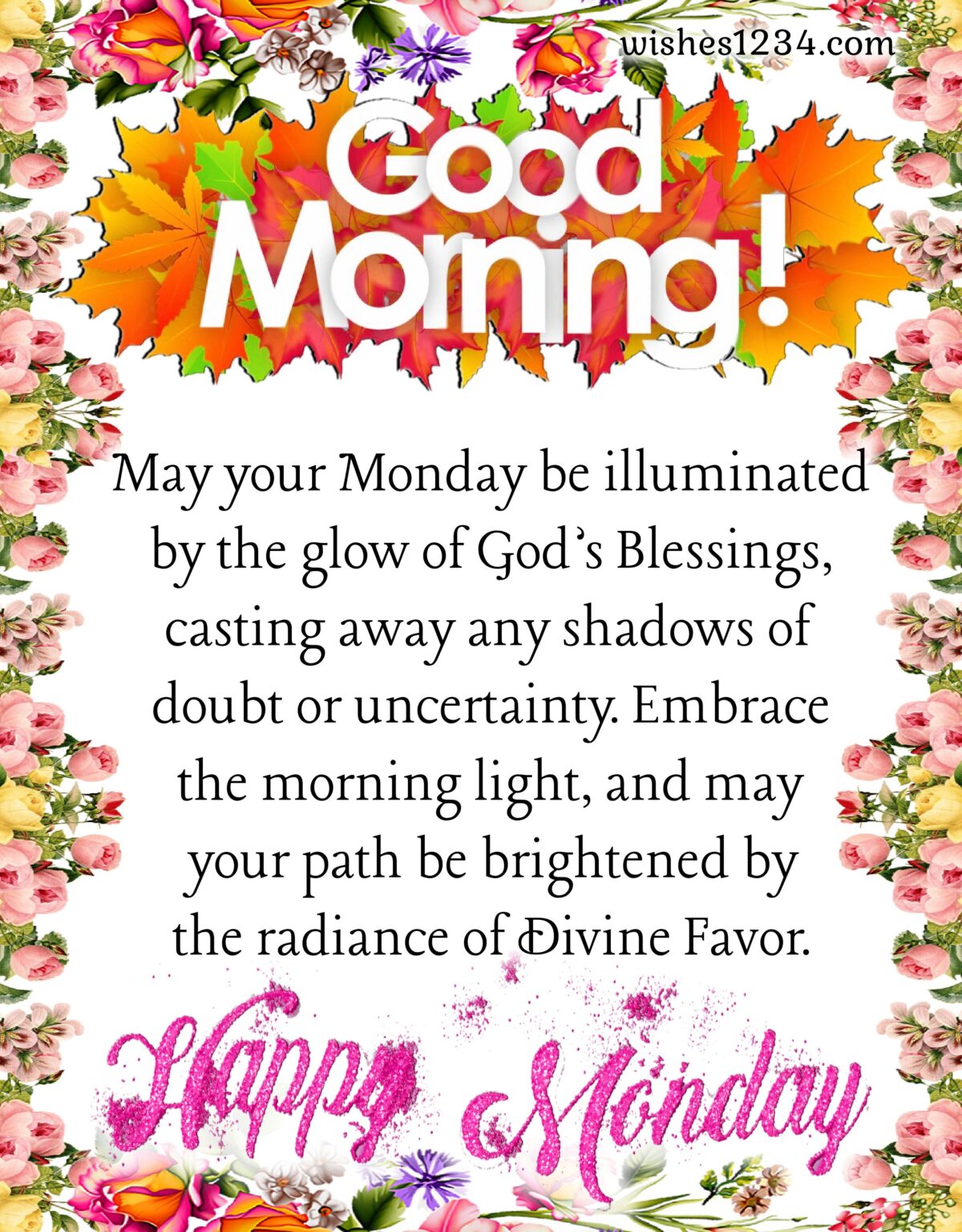 75+ Monday Blessings images