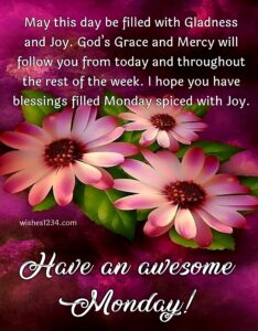 75+ Monday Blessings images