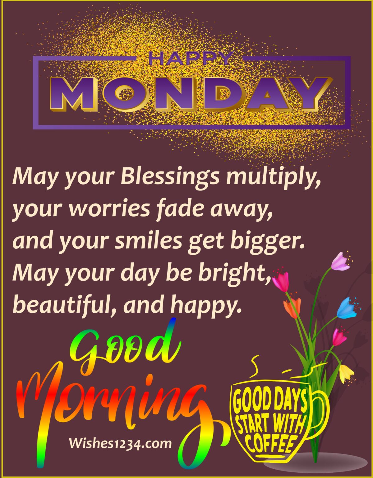 75+ Monday Blessings images