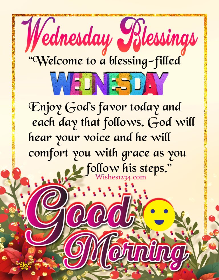 Best 100+ Wednesday Blessings Images and Quotes