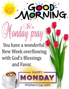 75+ Monday Blessings images