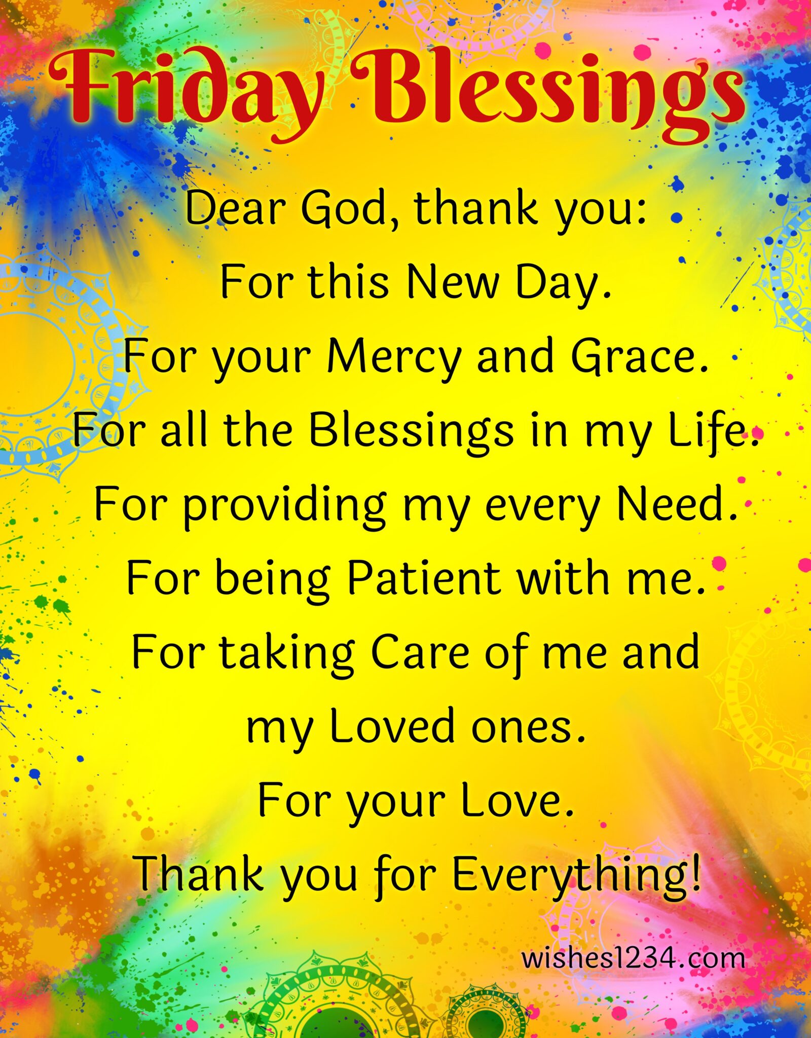 Good morning Friday Blessings Images and Quotes