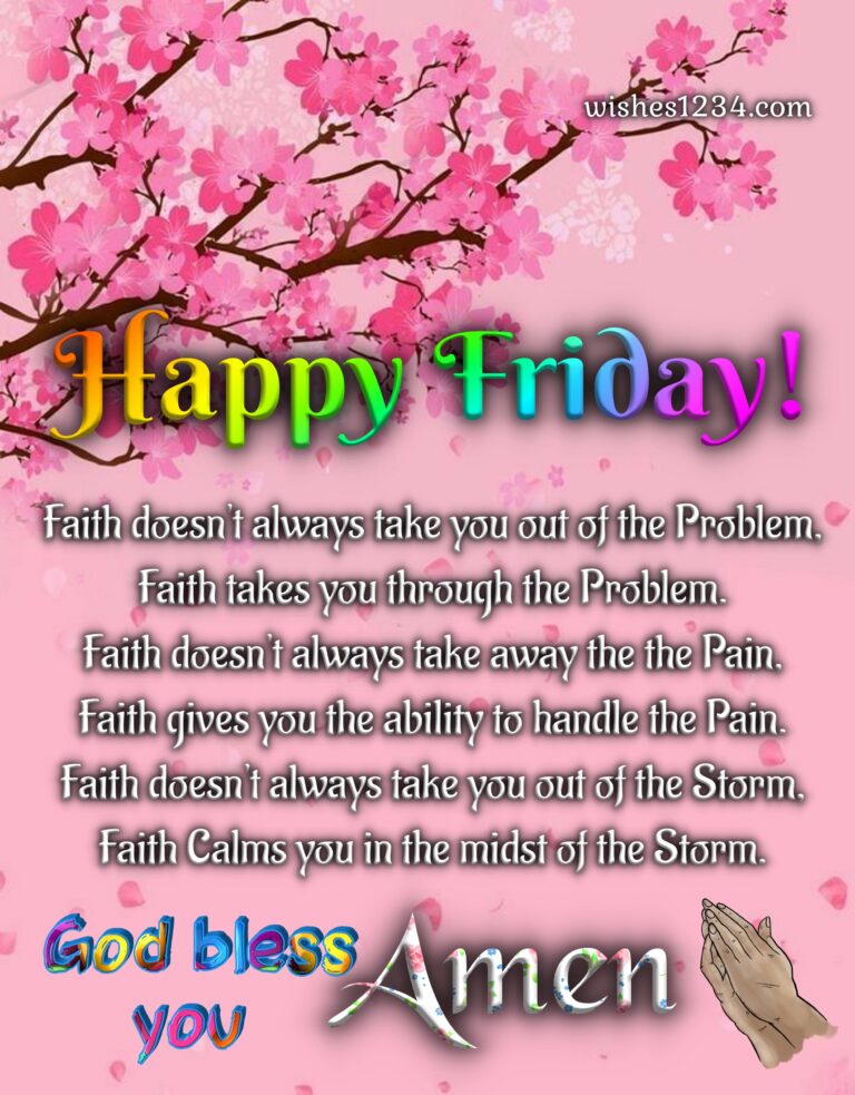 Good morning Friday Blessings Images and Quotes