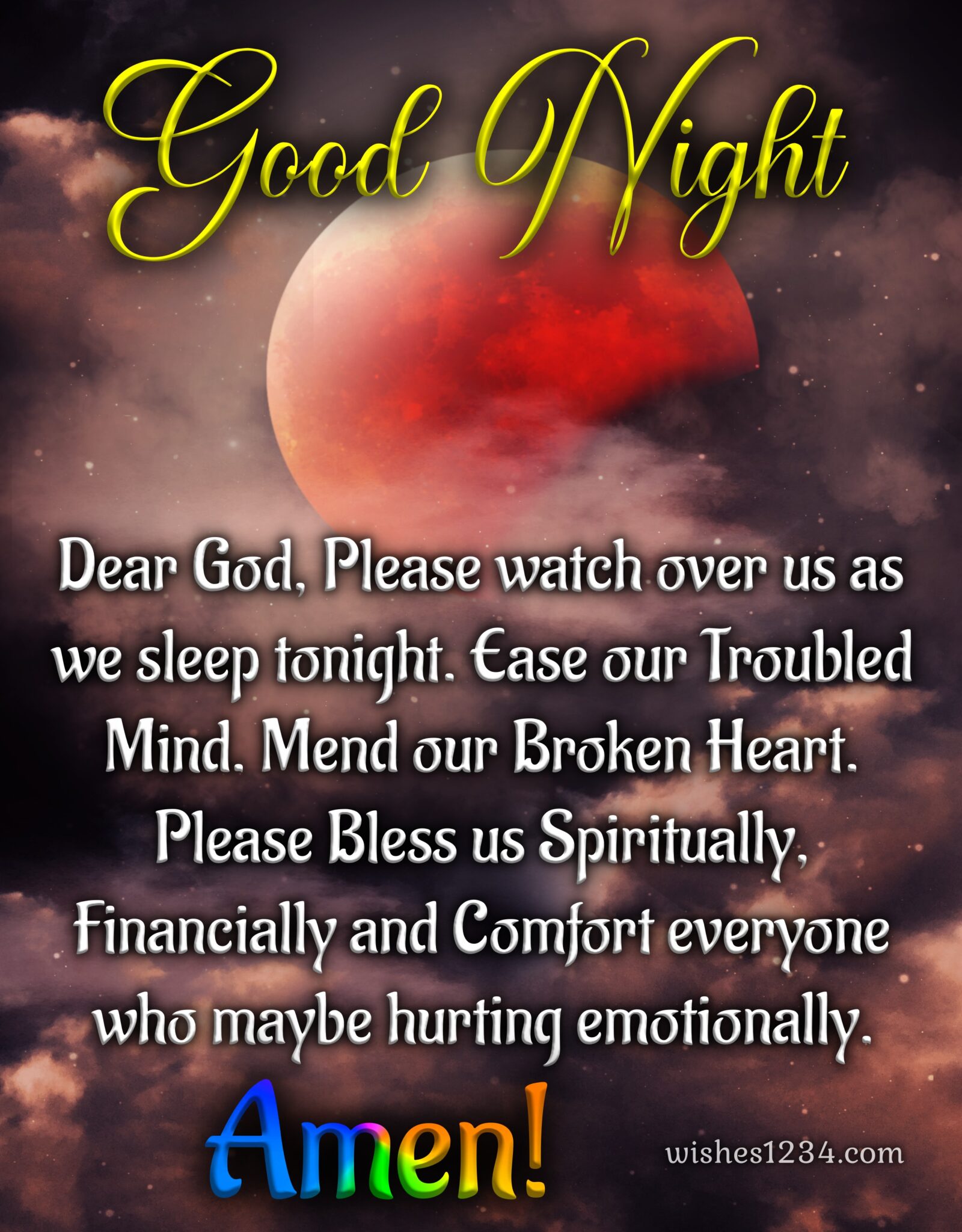 Good Night Wishes, Quotes, Messages, and Blessings