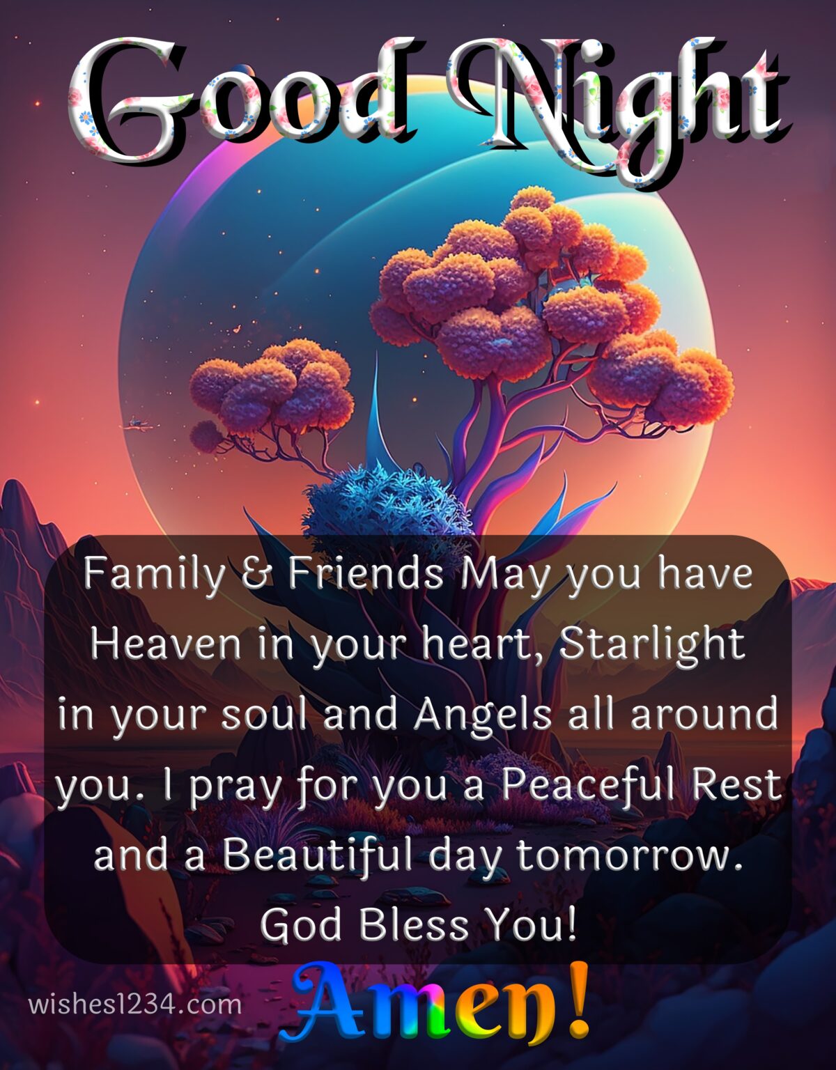 Good Night Wishes, Quotes, Messages, and Blessings