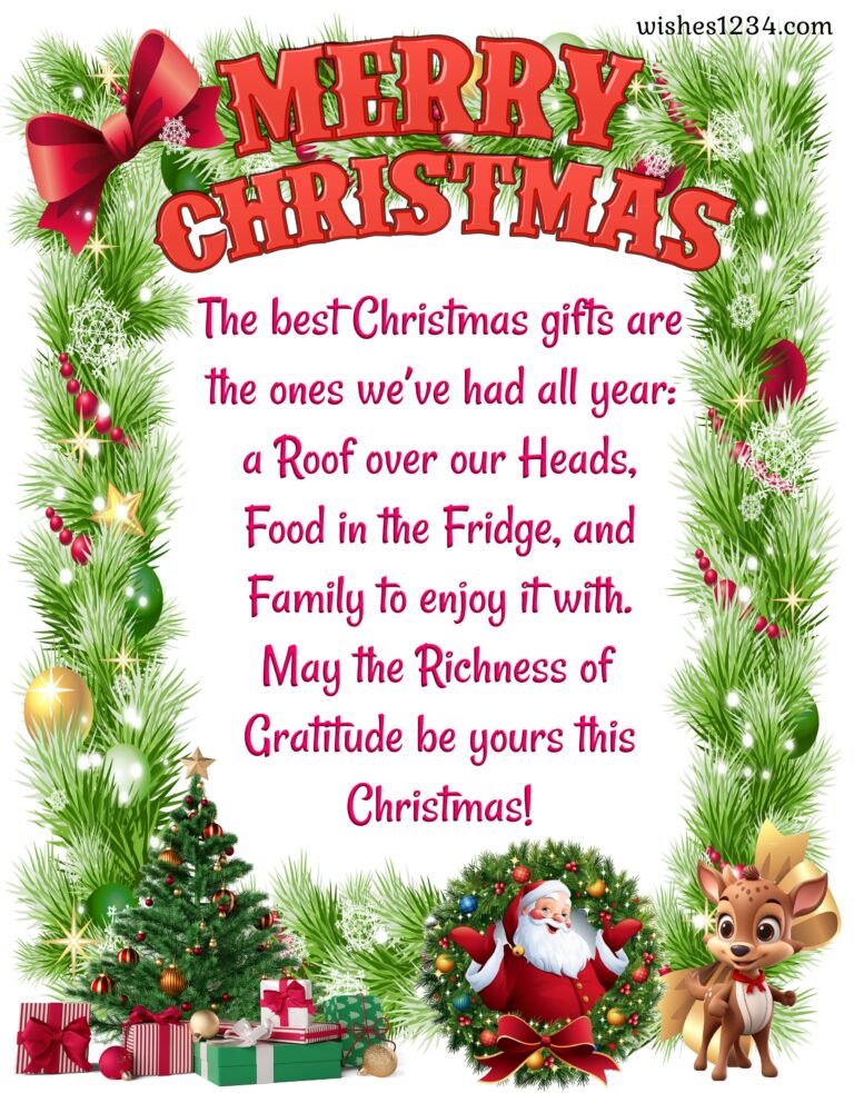 100+ Merry Christmas wishes with beautiful images