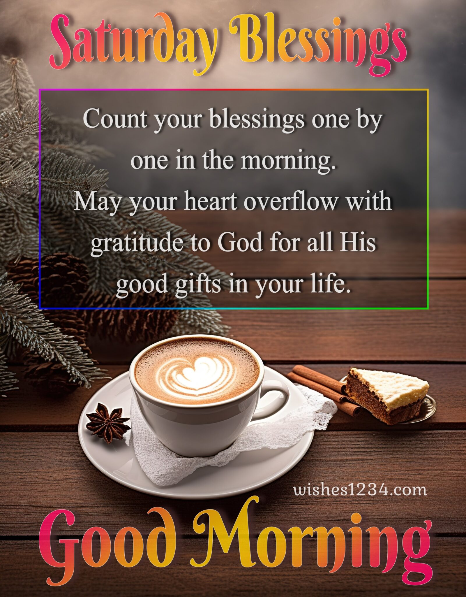 Good Morning Saturday Wishes and Blessings with Images