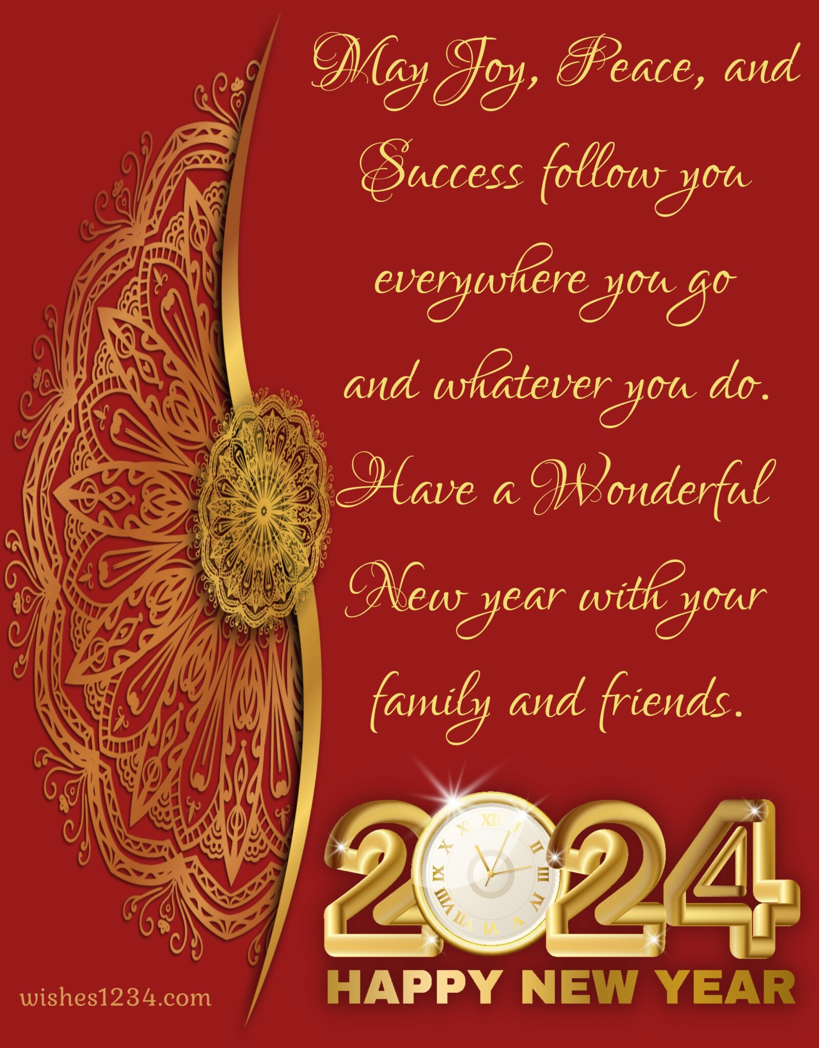 80+ Happy New Year 2024 Wishes and Images