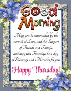 Thursday Quotes, Thursday Blessings, and Images