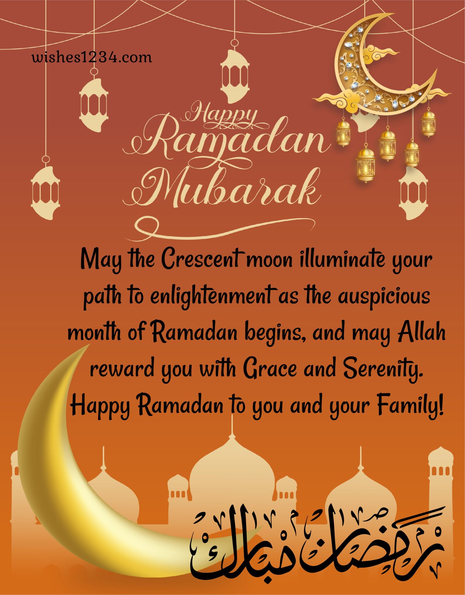 Ramadan Mubarak and Ramadan Kareem Wishes and Images