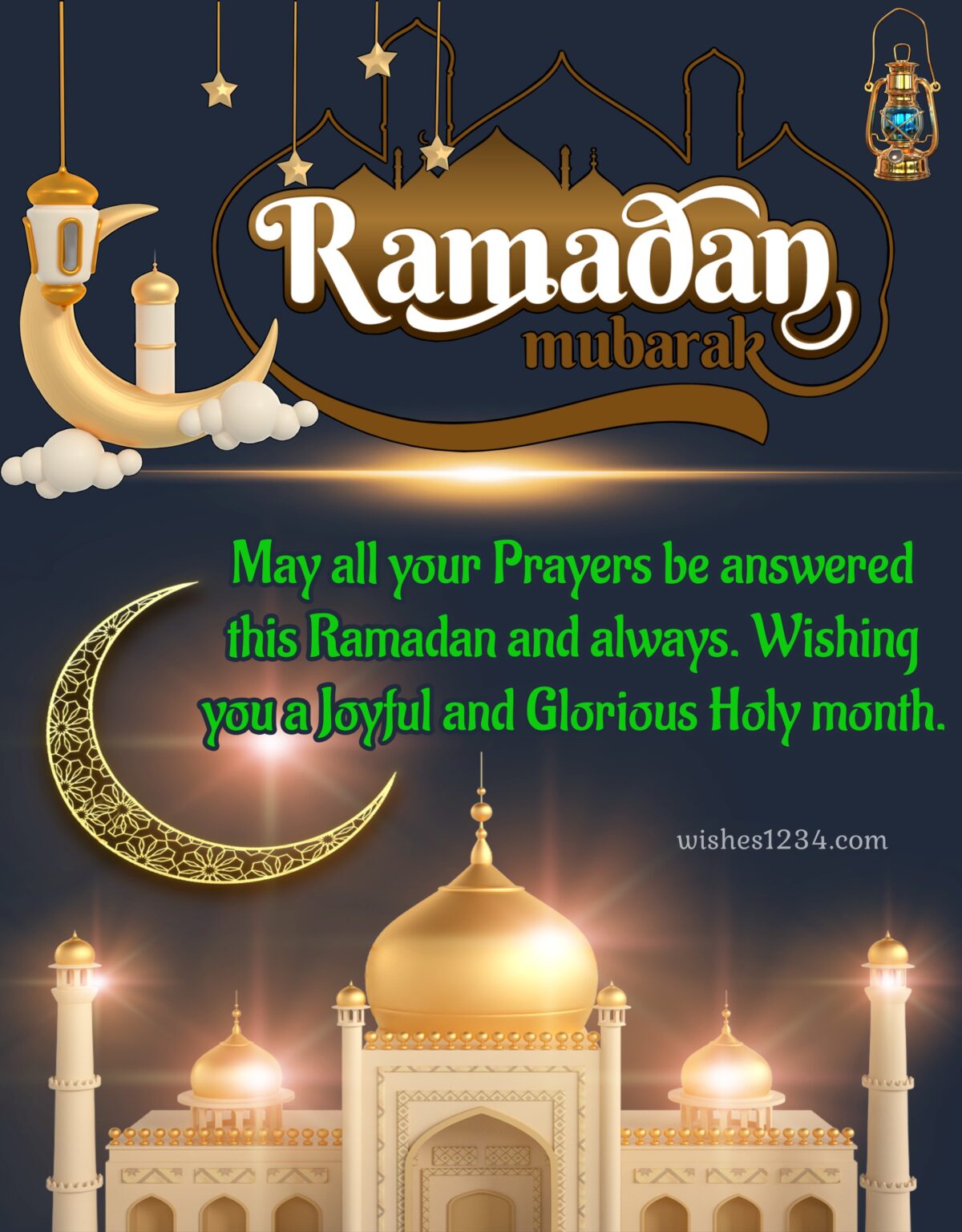 Ramadan Mubarak and Ramadan Kareem Wishes and Images