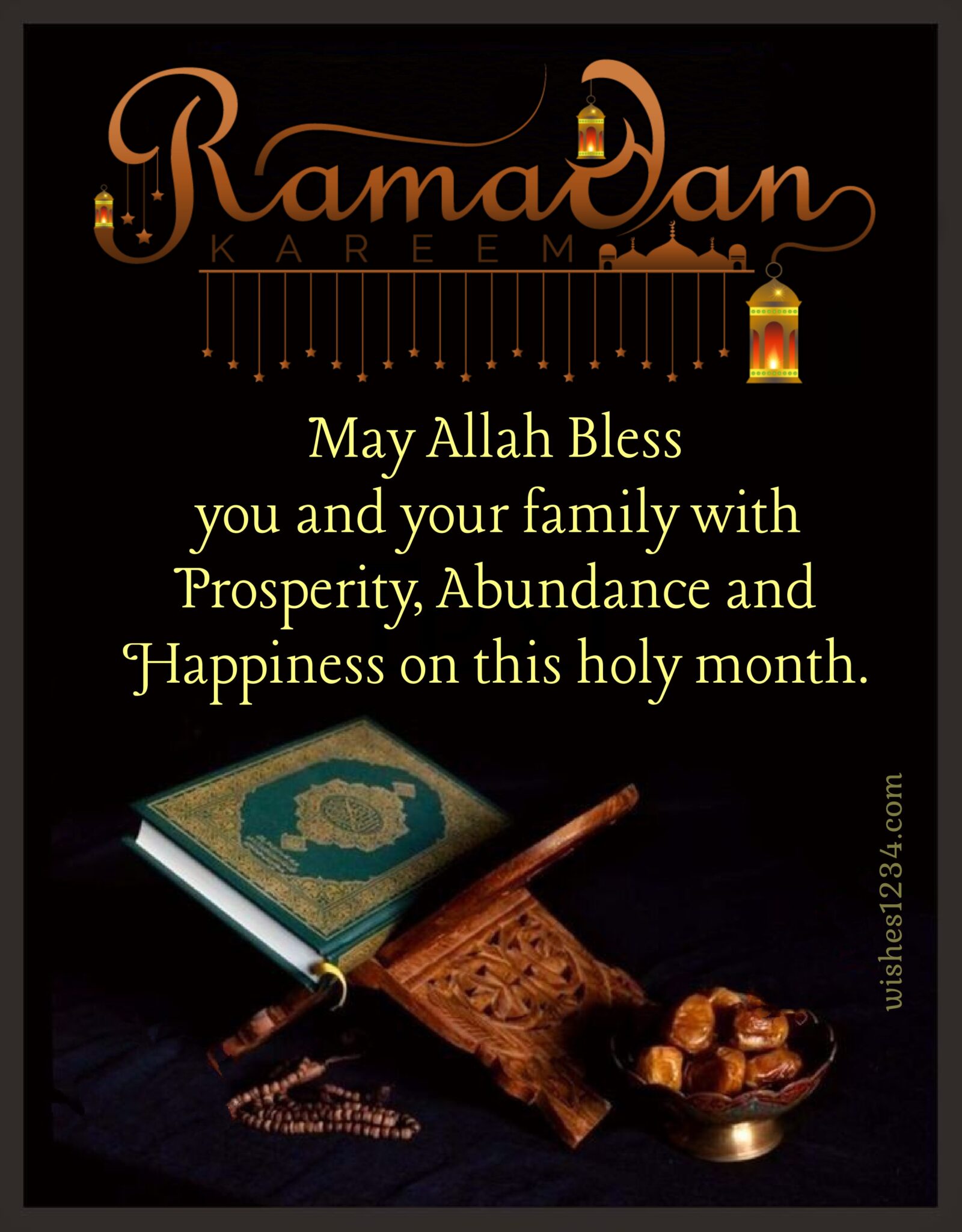 Ramadan Mubarak and Ramadan Kareem Wishes and Images