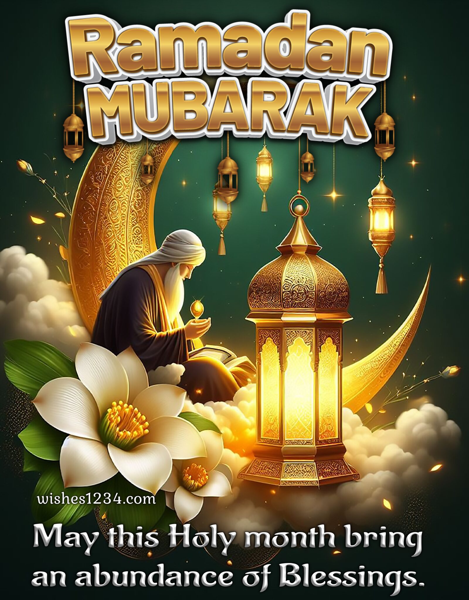 Ramadan Mubarak and Ramadan Kareem Wishes and Images