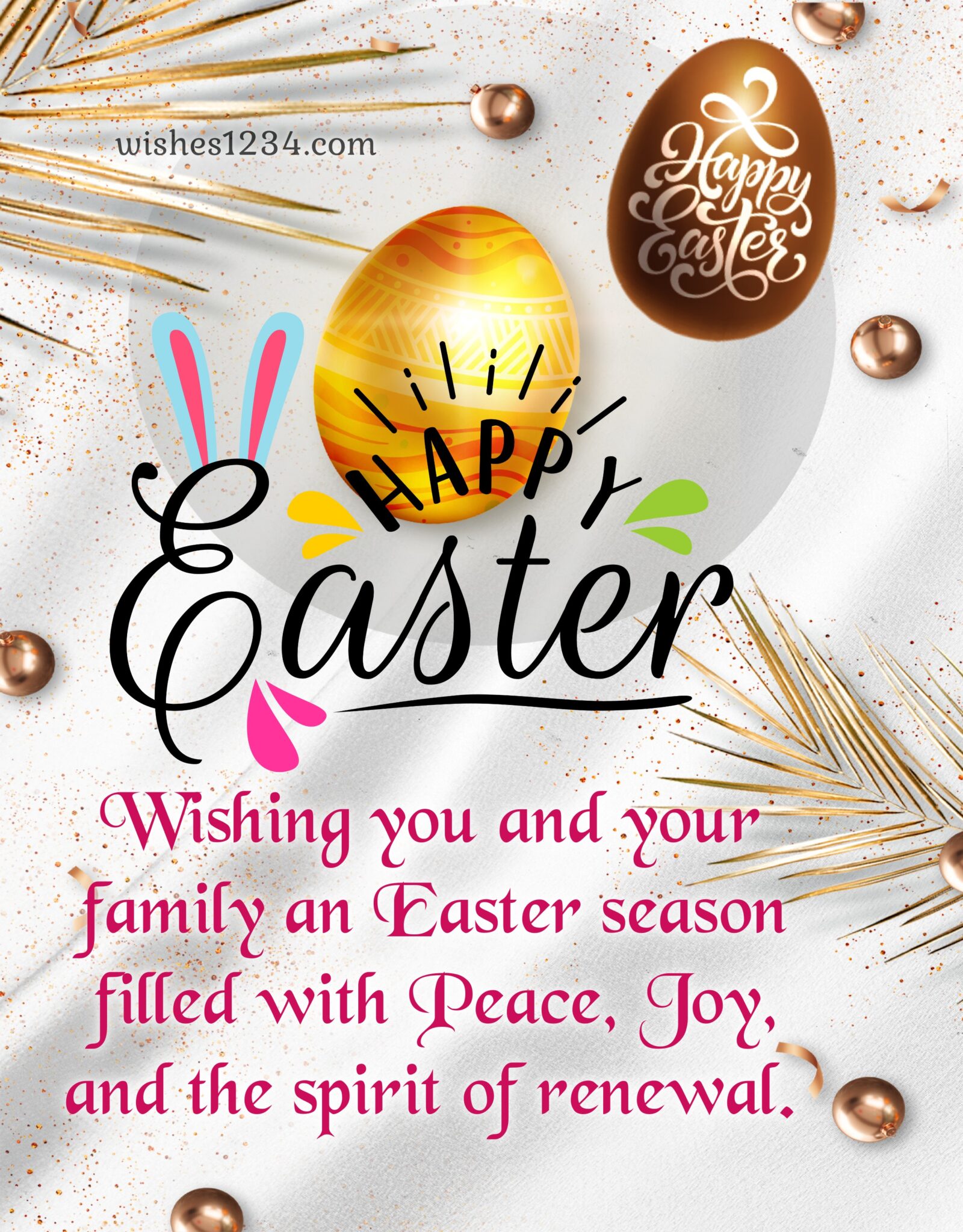 Happy Easter with Joyful Images, Quotes, and Wishes