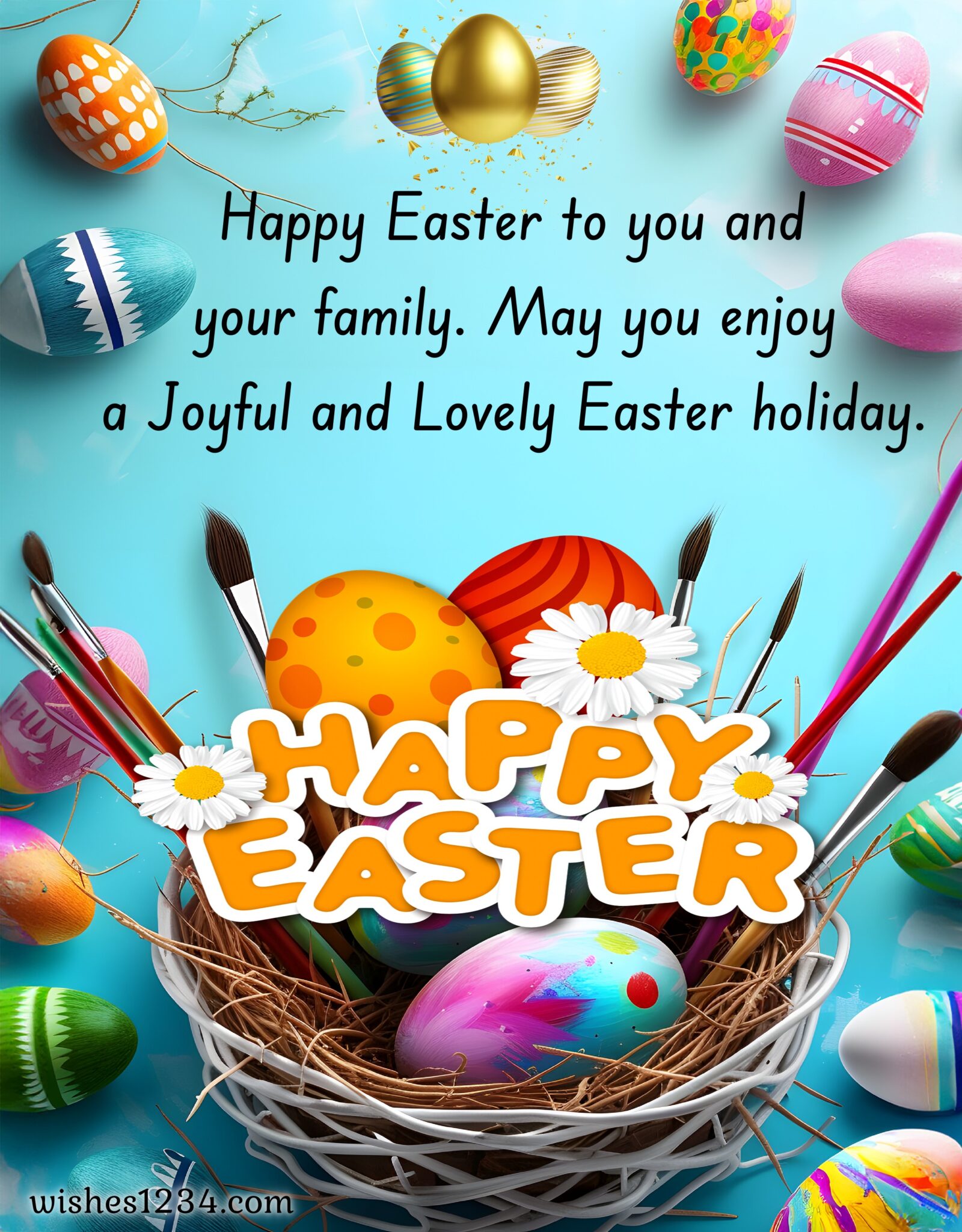 Happy Easter with Joyful Images, Quotes, and Wishes