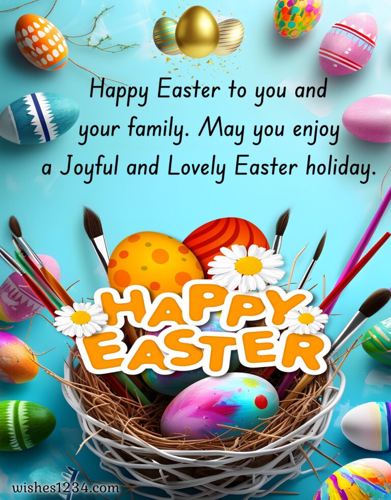 Happy Easter with Joyful Images, Quotes, and Wishes