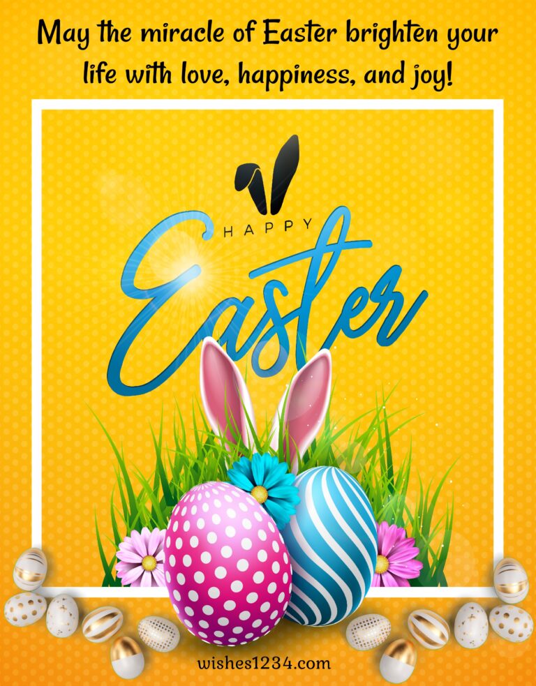 Happy Easter with Joyful Images, Quotes, and Wishes