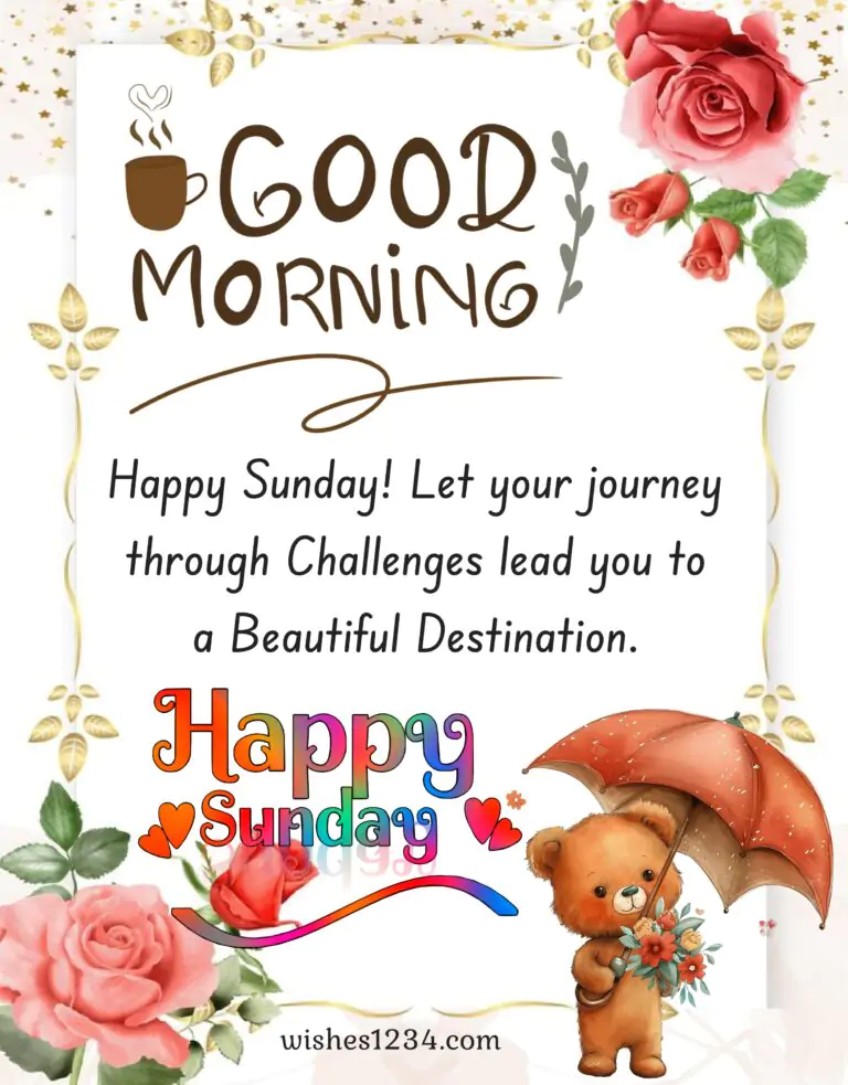 60+ Beautiful Sunday Quotes and wishes with images
