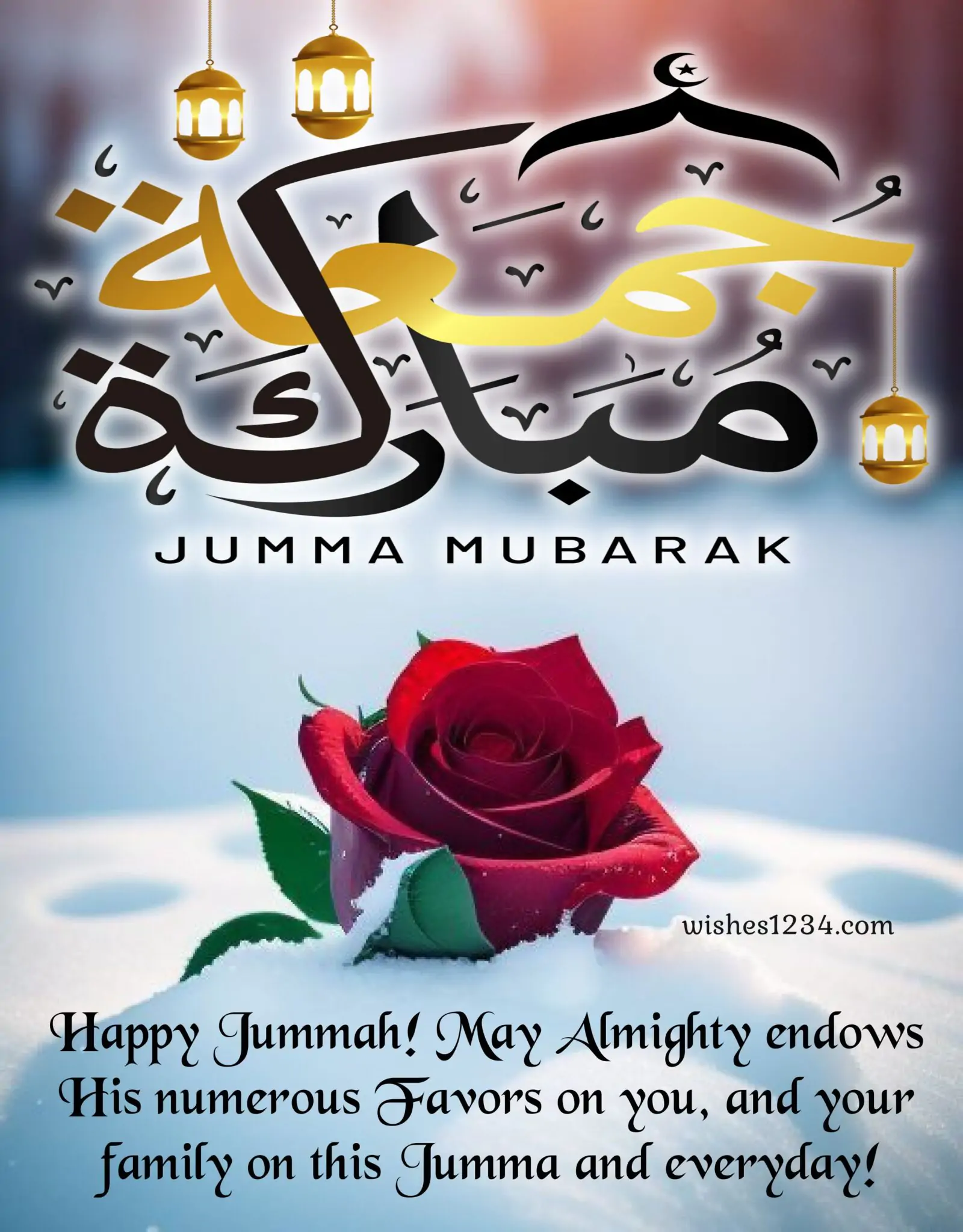 Jumma Mubarak Images with beautiful Quotes and wishes