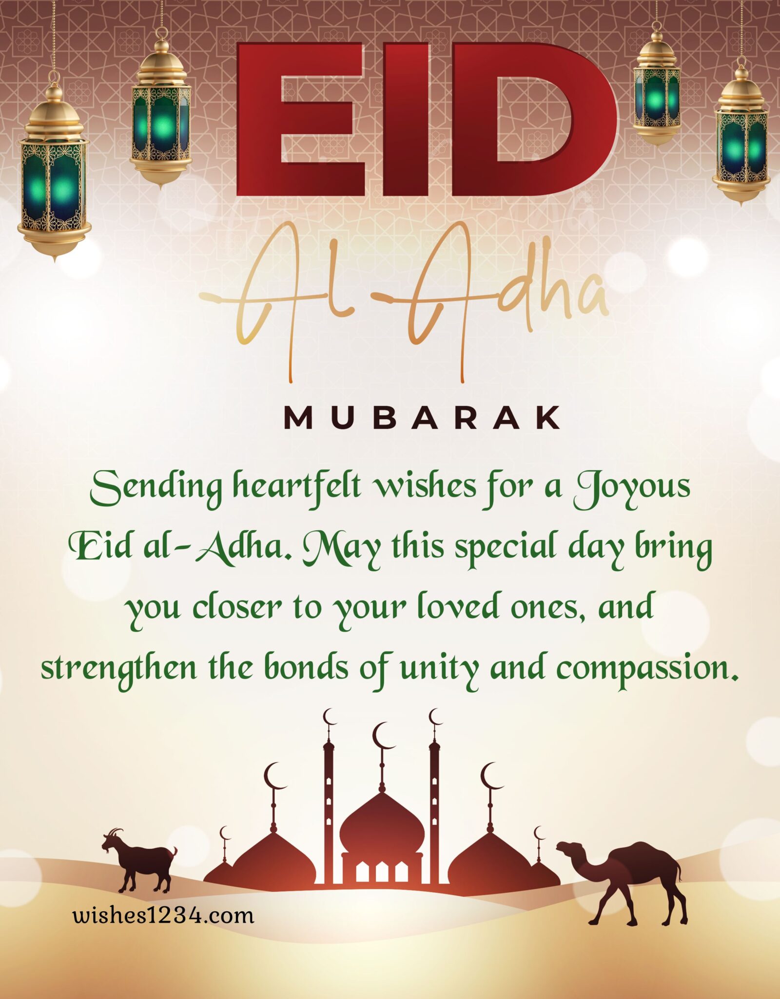 Happy Eid al Adha 2024-Eid Mubarak wishes, messages, quotes, images