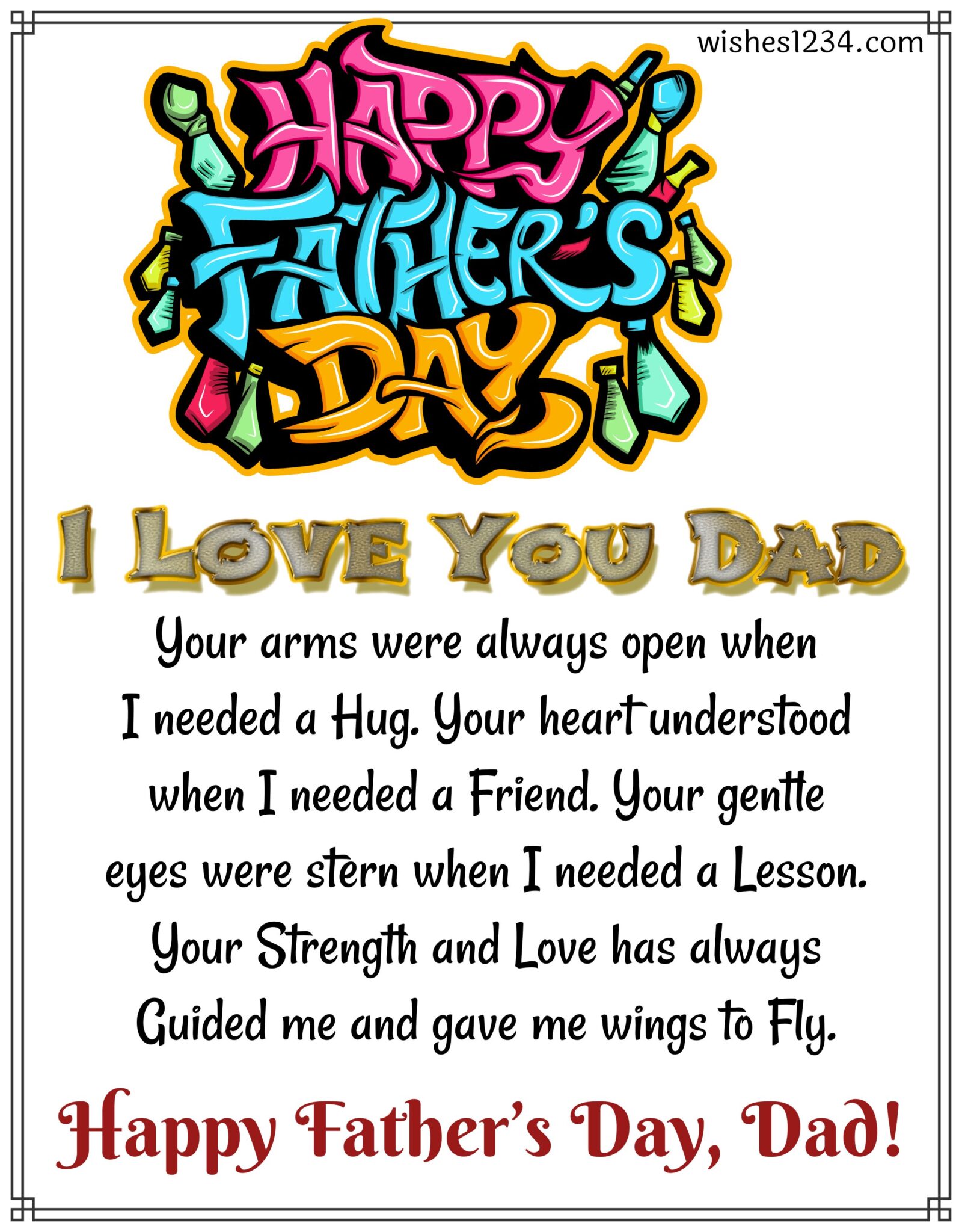Happy Father's Day 2024 Images, Quotes, Messages and wishes,