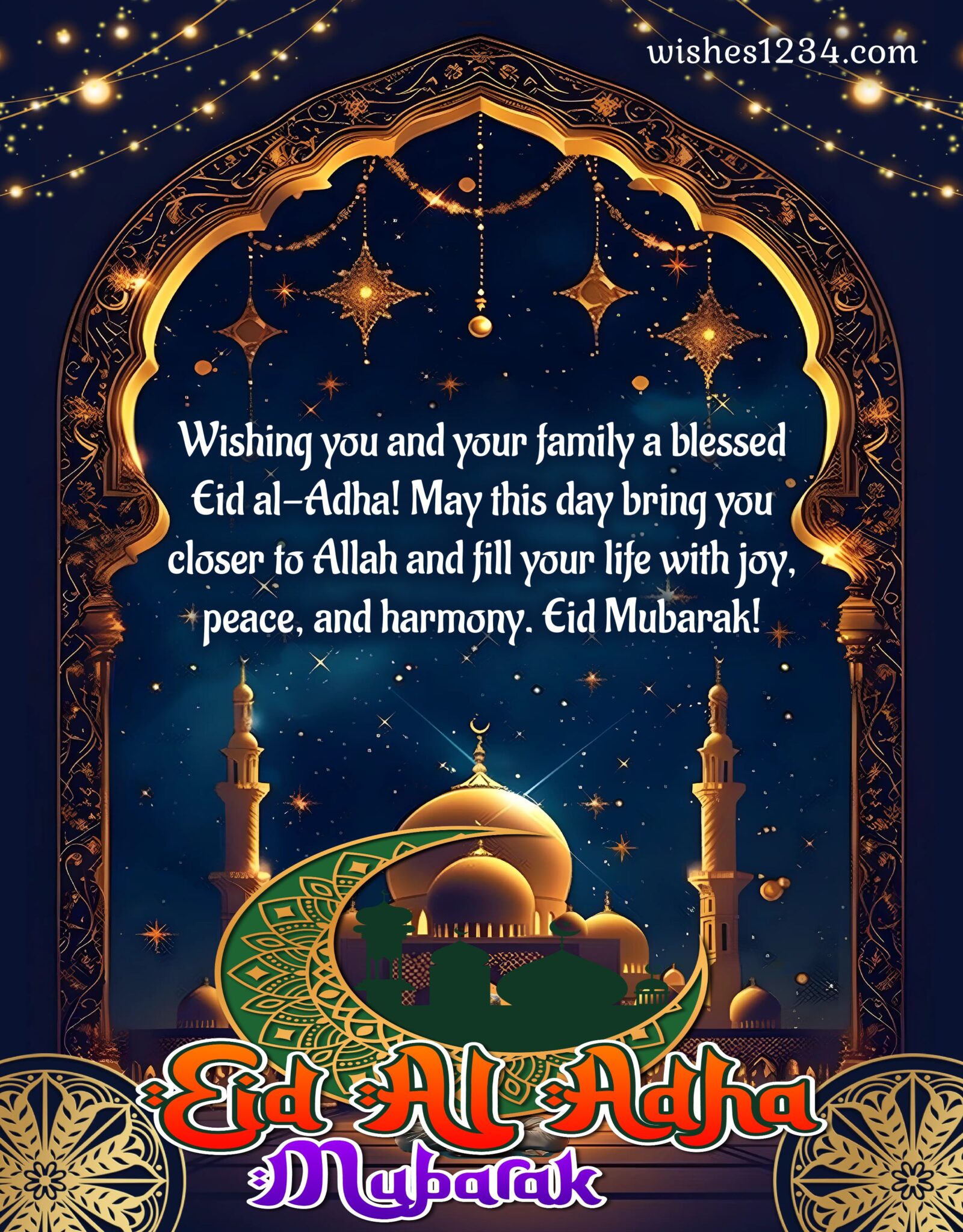 Happy Eid al Adha 2024-Eid Mubarak wishes, messages, quotes, images