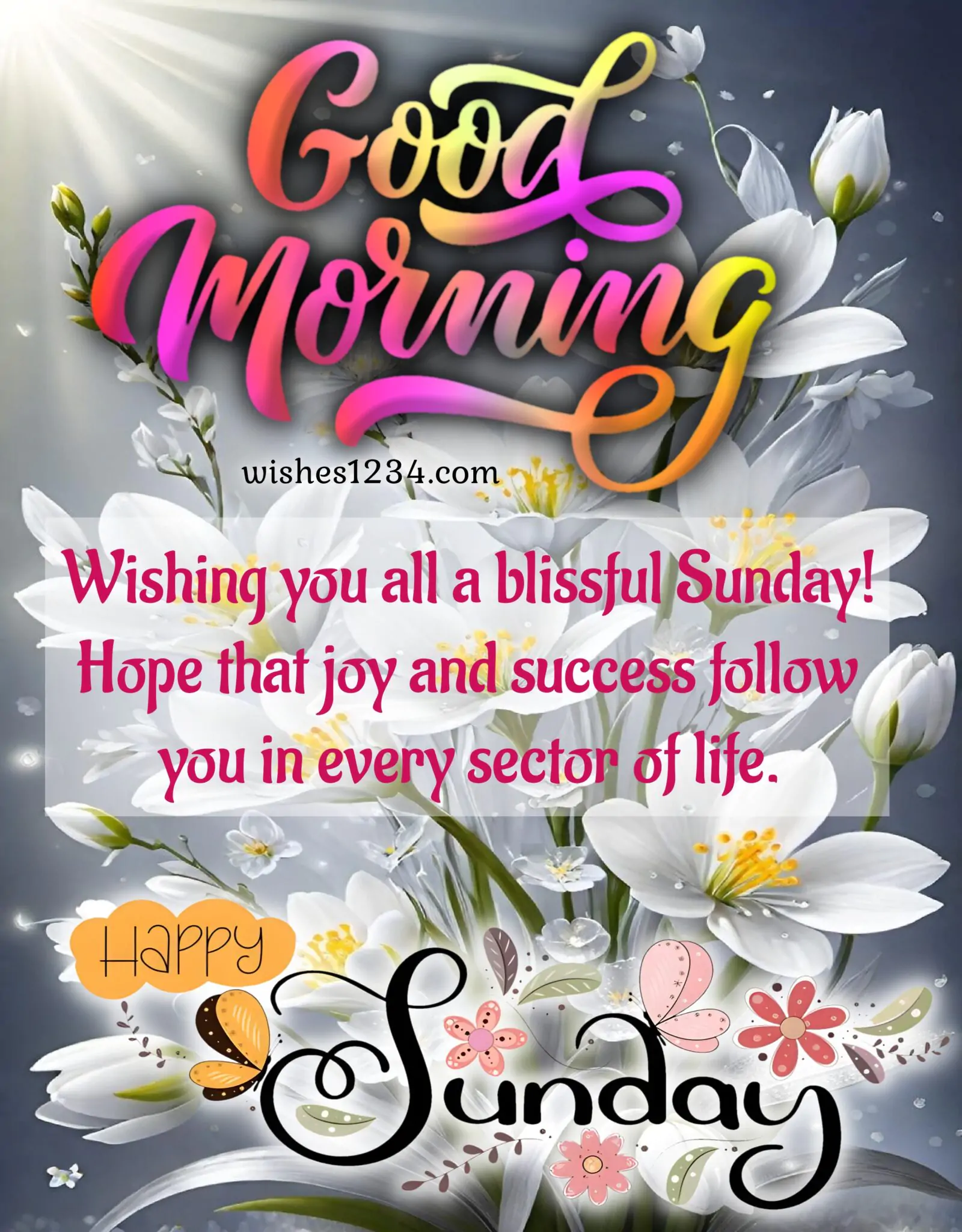 Happy Sunday Blessings, Quotes, Images and Prayers