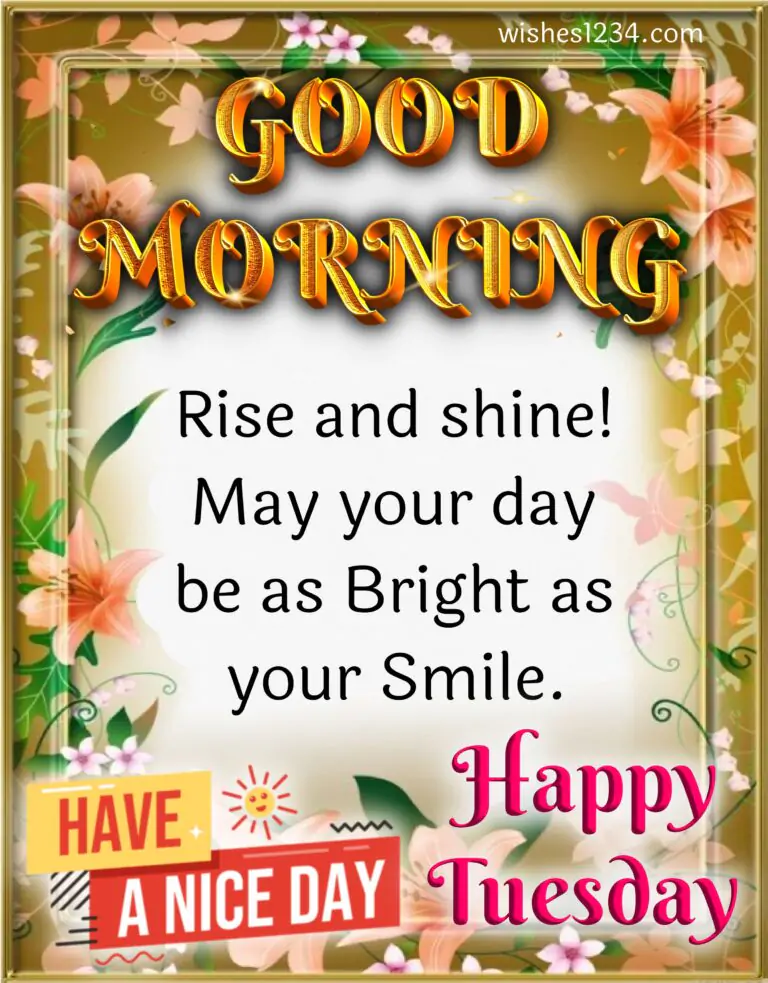100+ Happy Tuesday Quotes and Blessings with beautiful Images
