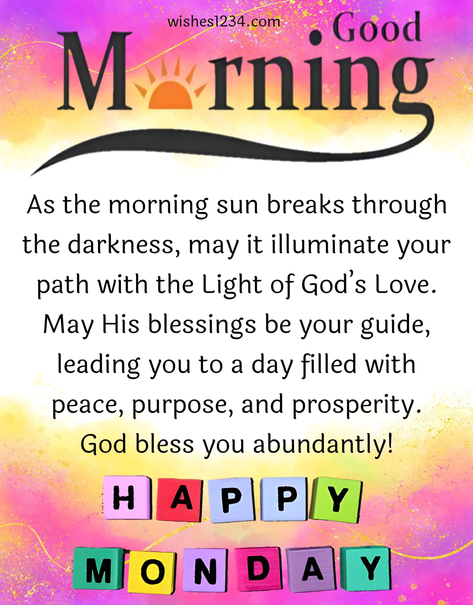Monday Blessings Quotes Prayers with Images