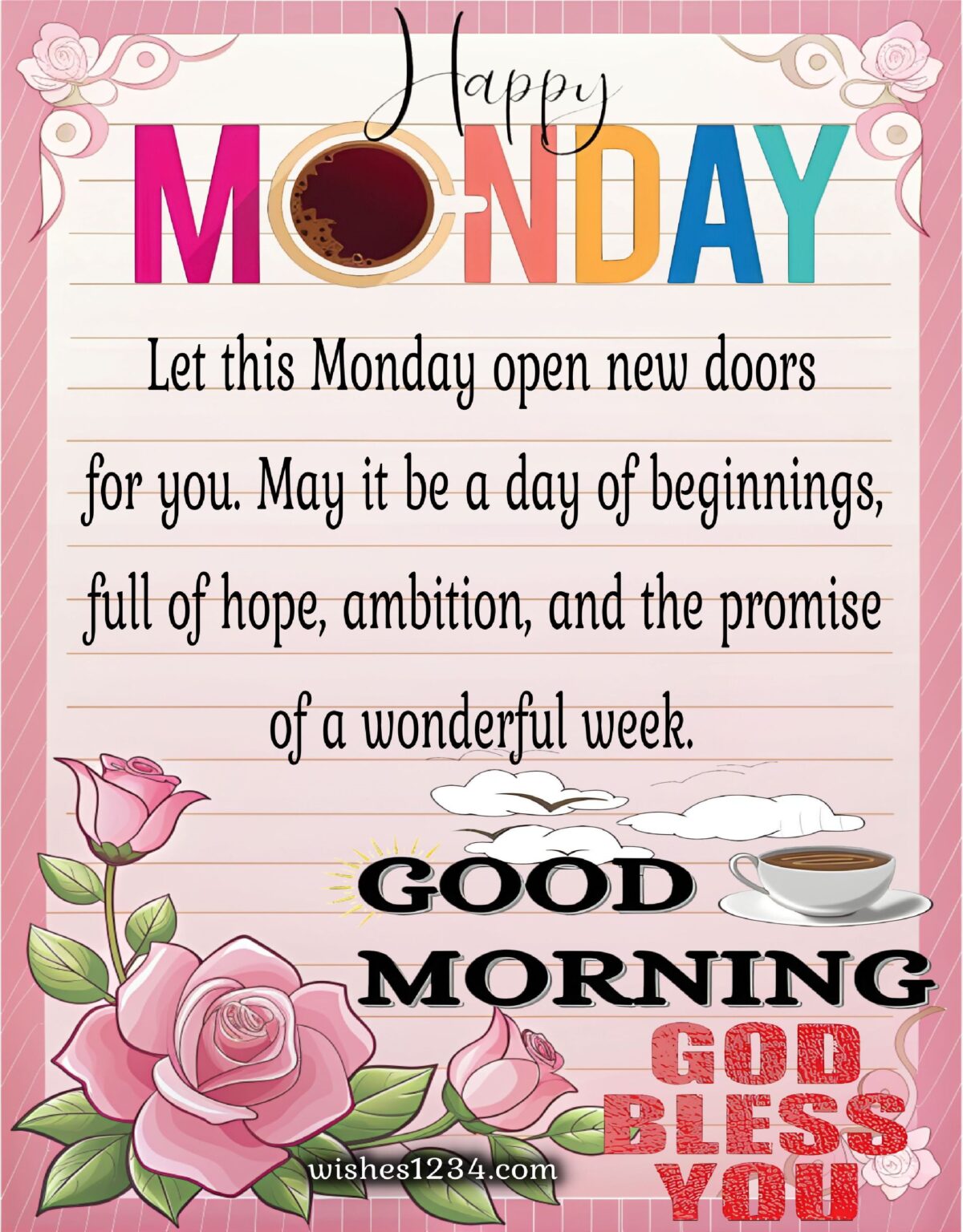 Monday Blessings Quotes Prayers with Images