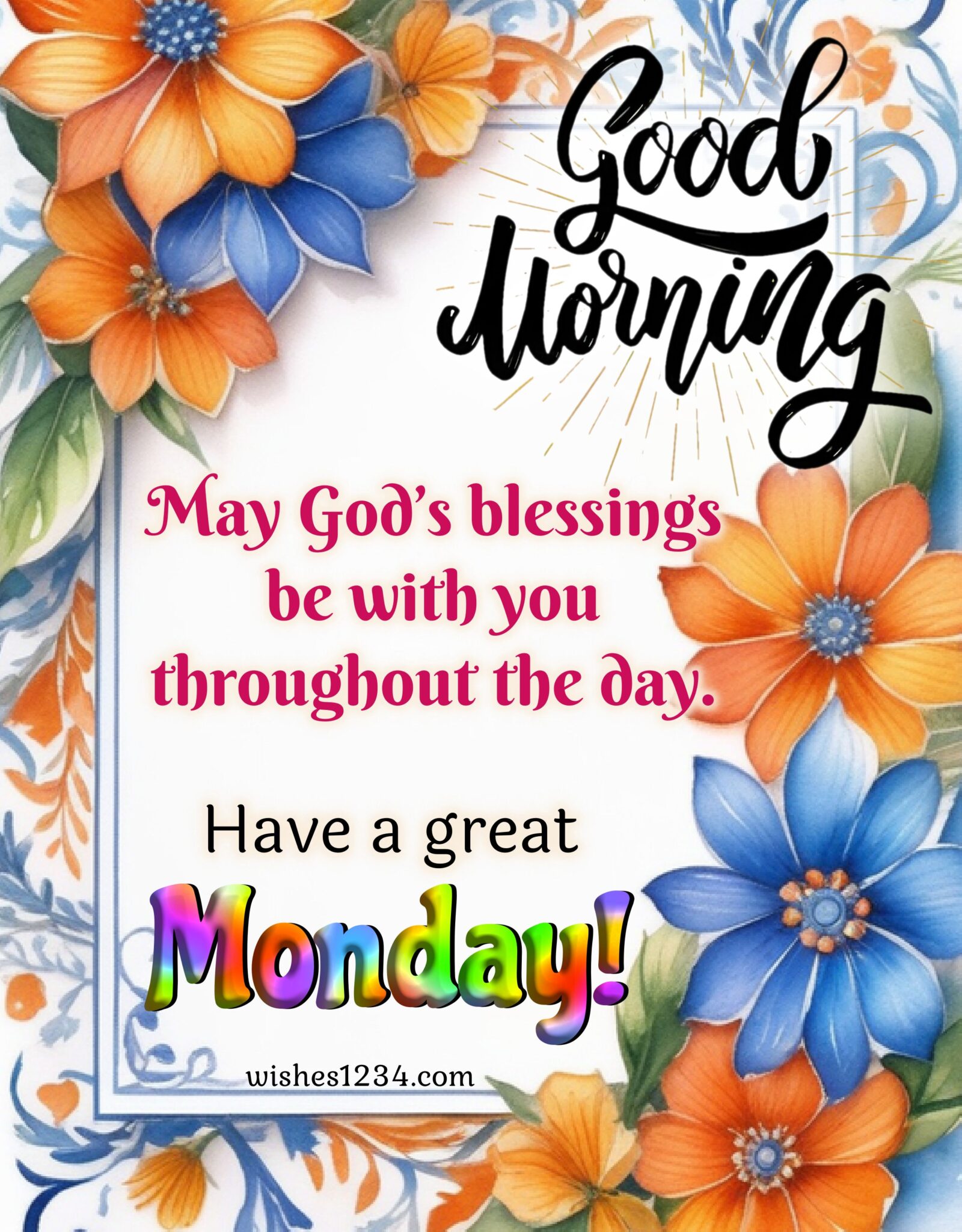 Monday Blessings Quotes Prayers with Images