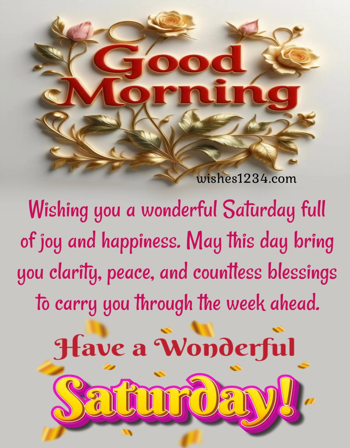 Happy Saturday Blessings, Wishes, and Quotes with beautiful images.