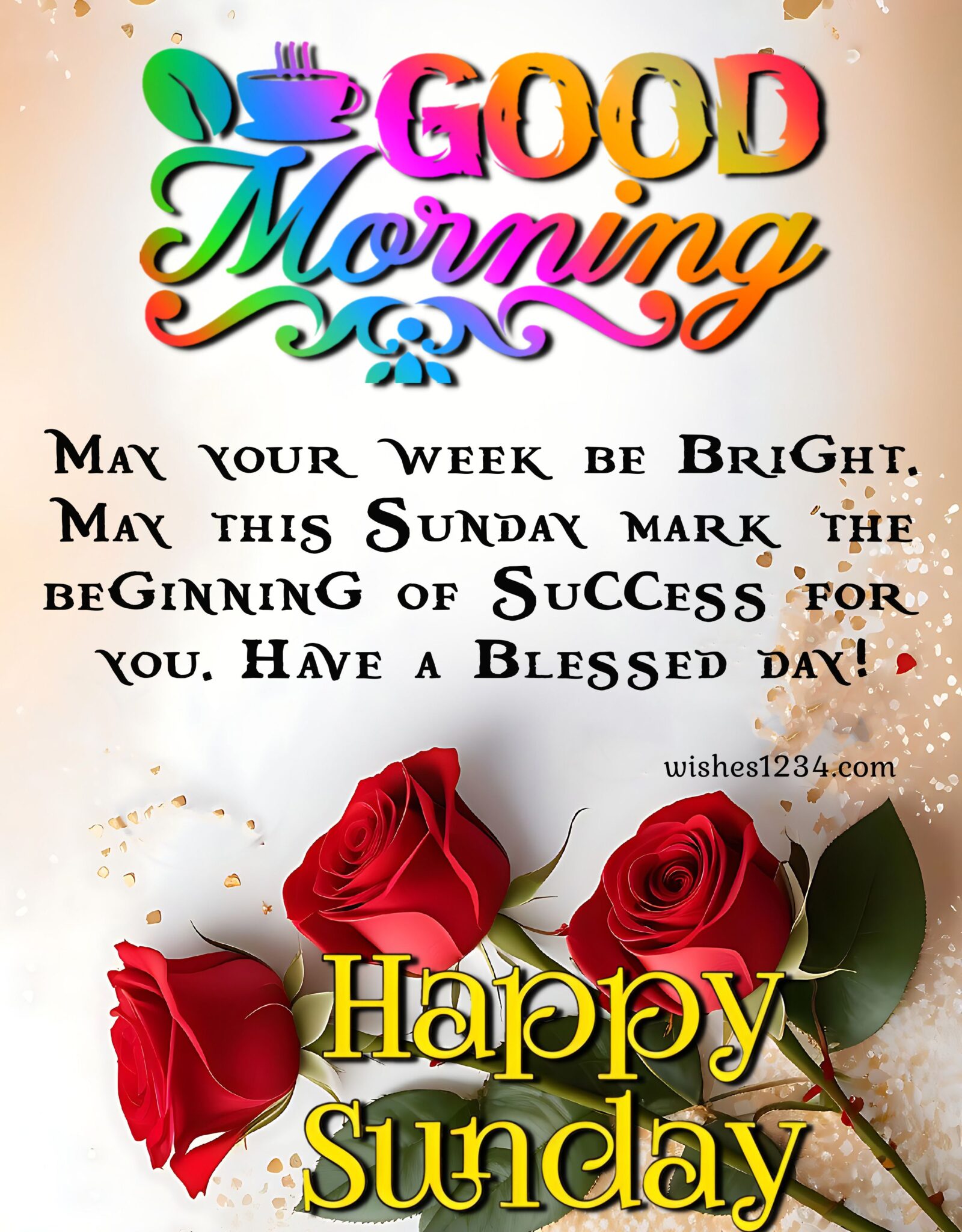 Happy Sunday Blessings, Quotes, Images and Prayers