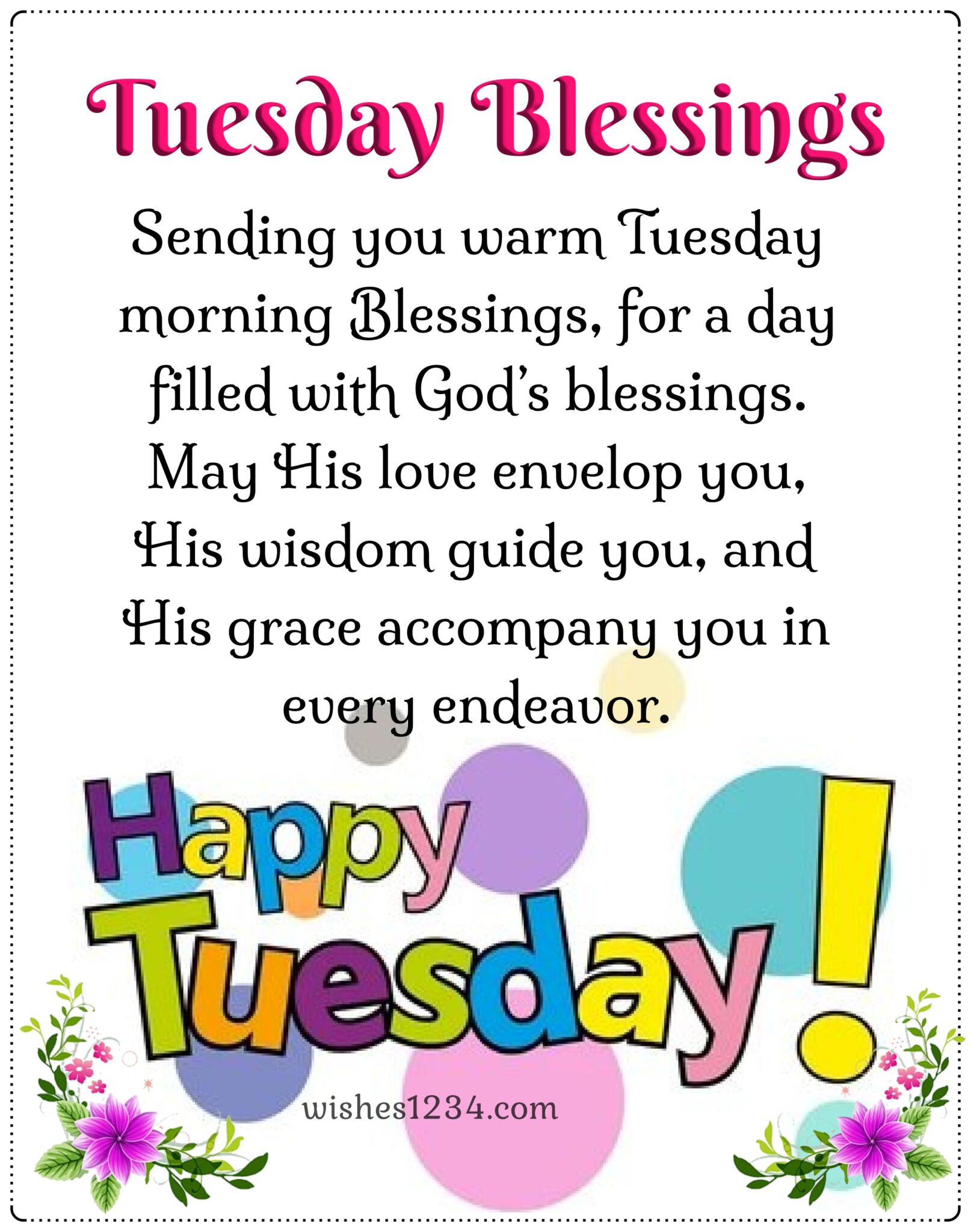 100+ Happy Tuesday Quotes and Blessings with beautiful Images