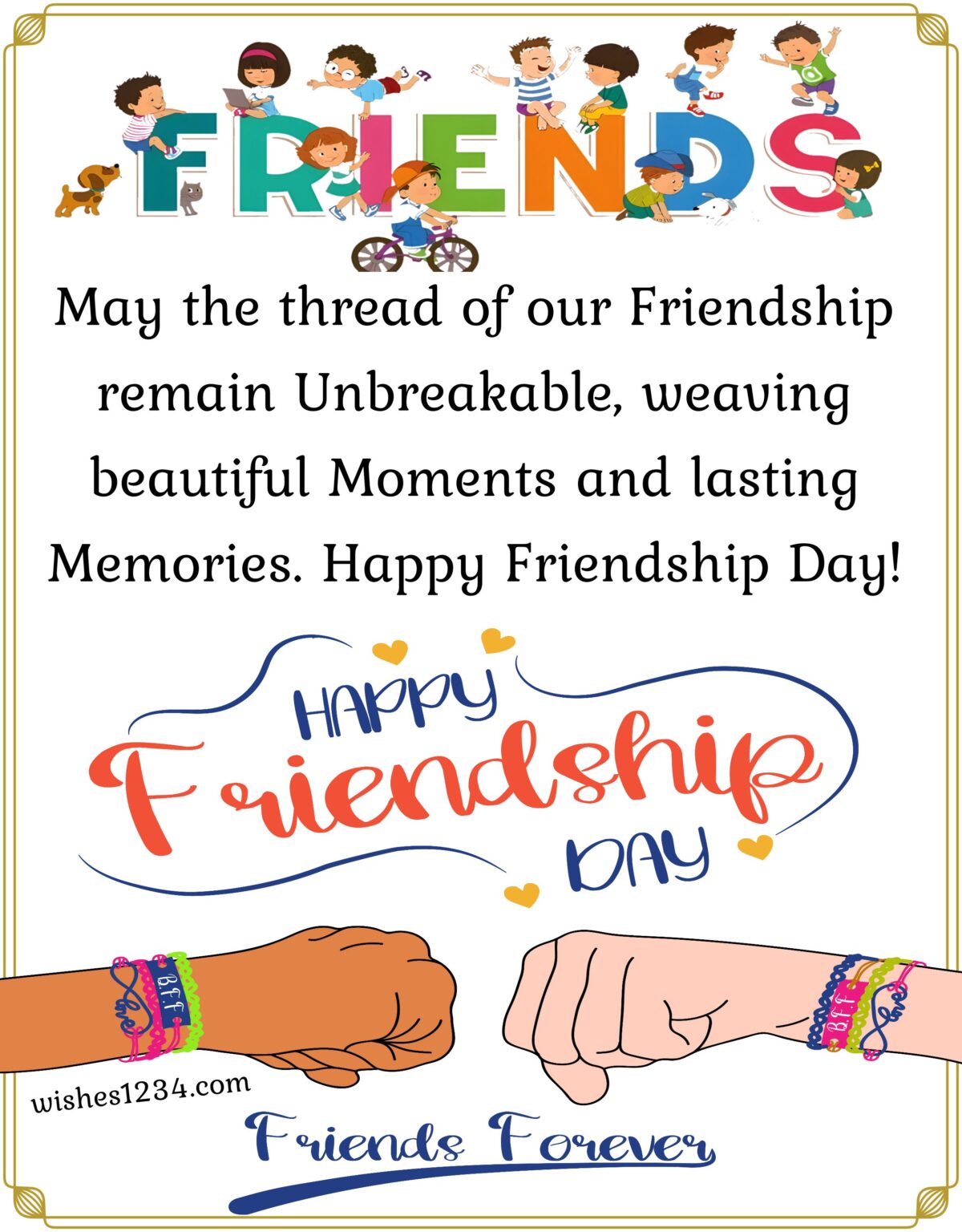 Happy Friendship Day Wishes, Quotes and Messages 2024