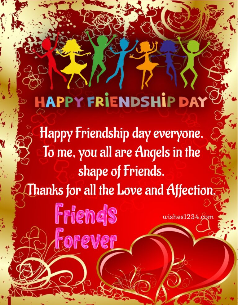 Happy Friendship Day Wishes, Quotes and Messages 2024