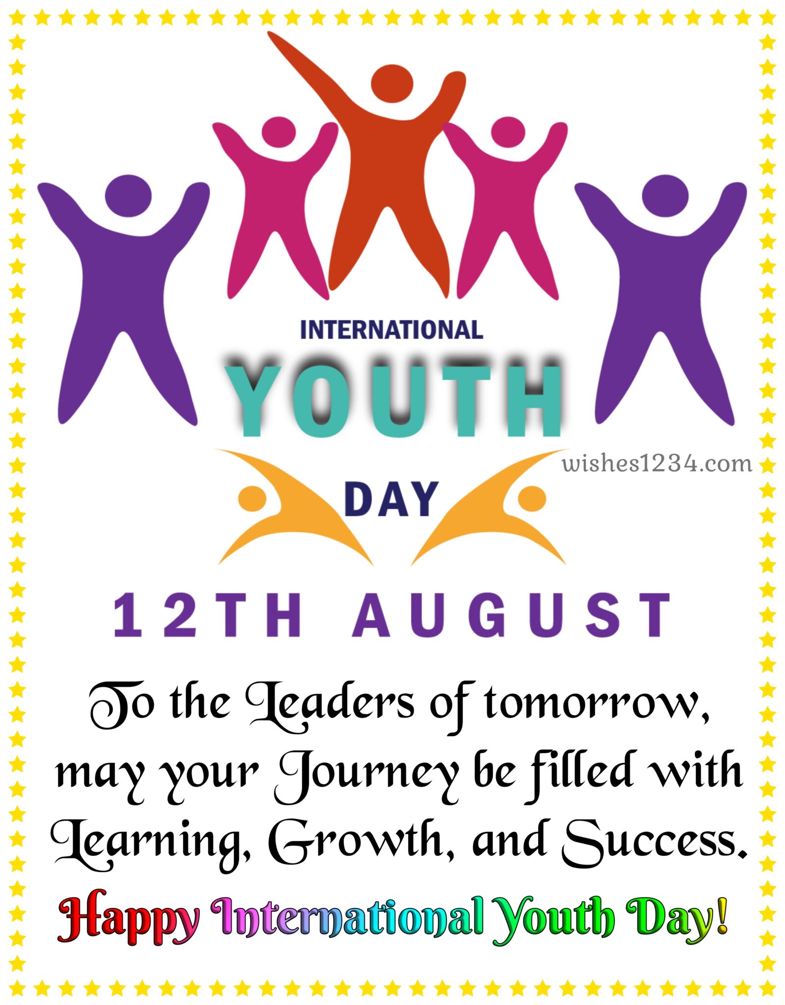 International Youth Day 2024 Inspiring Quotes, Wishes, & images